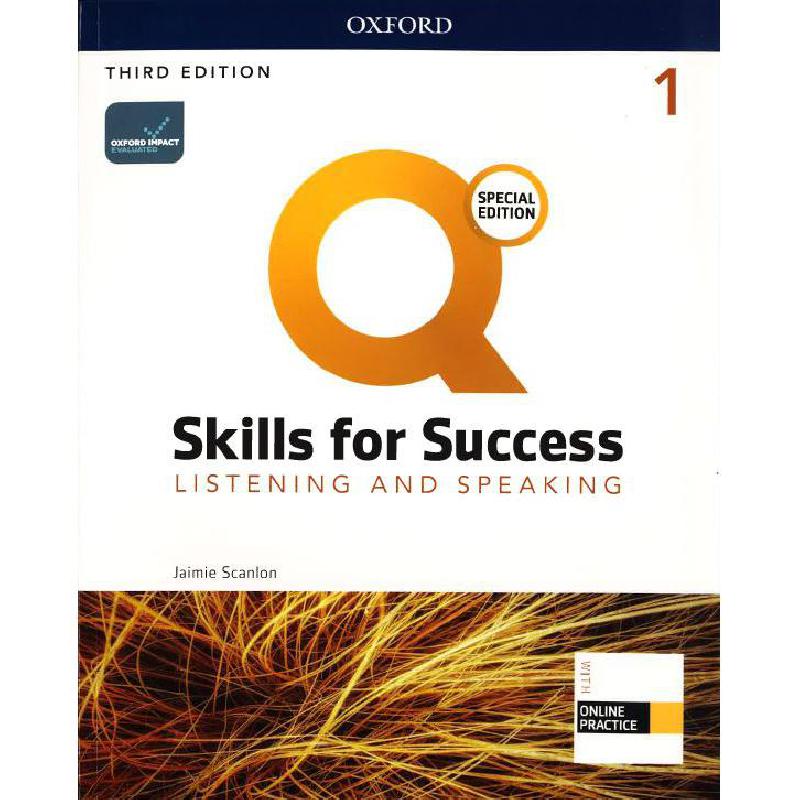 Listening and Speaking 1, 3rd Special Edition Q: Skills for Success ...