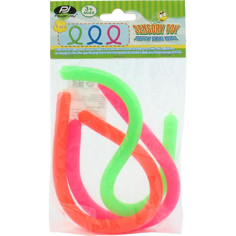 Power Joy Strechy String Noodle, Sensory Fidget Toy Hyperspace Gold ...