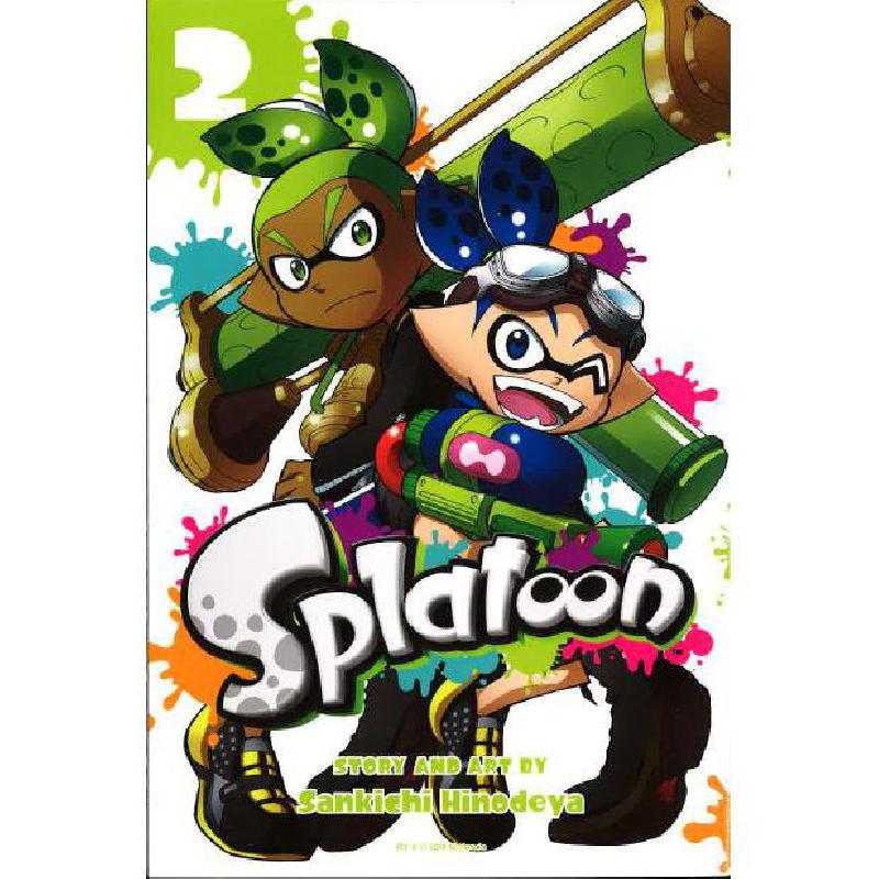Splatoon, Volume 2 Splatoon Sankichi Hinodeya - مكتبة جرير السعودية