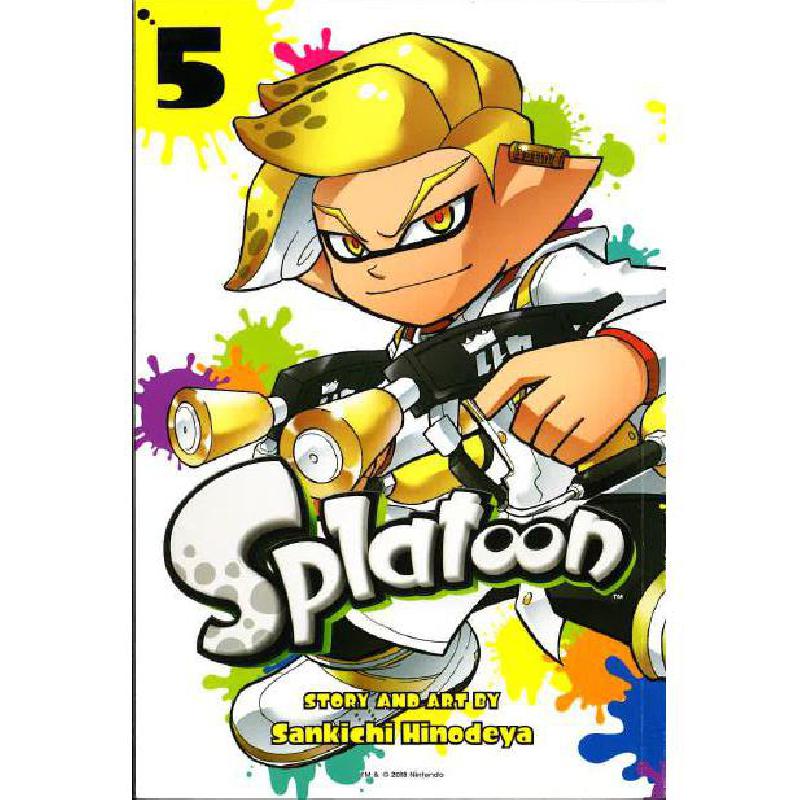Splatoon, Volume 5 Splatoon Sankichi Hinodeya - مكتبة جرير السعودية