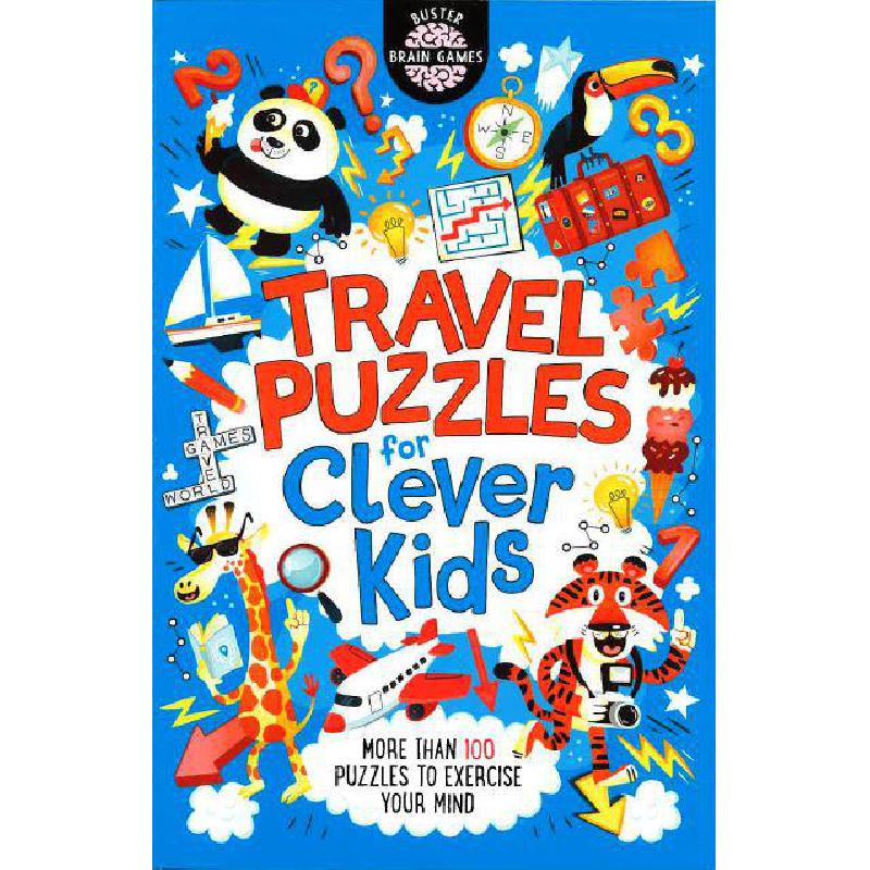 Travel Puzzles for Clever Kids Buster Brain Games Gareth Moore - Jarir ...