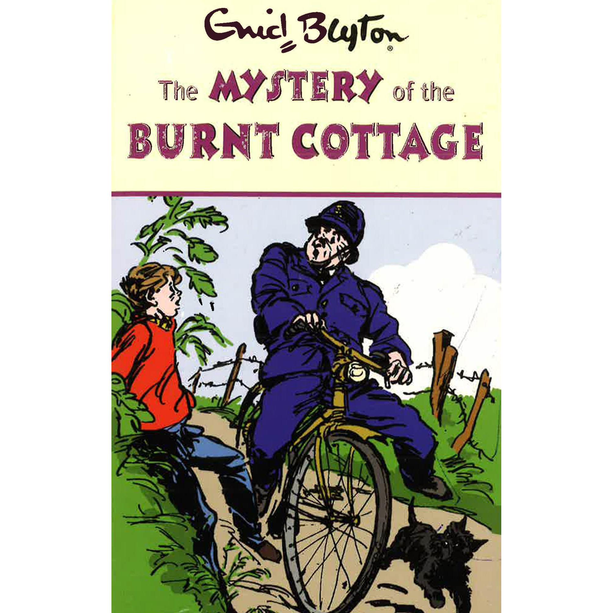 Mystery of The Burnt Cottage, Book 1 Enid Blyton Mystery Series Staffs ...
