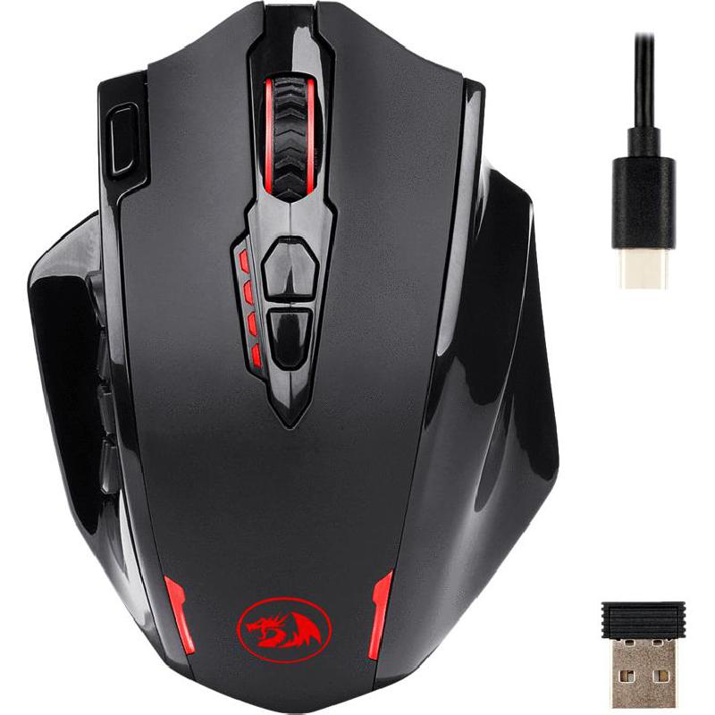Redragon M913 Impact Elite Gaming Mouse Wired/Wireless (2.4 GHz RF ...