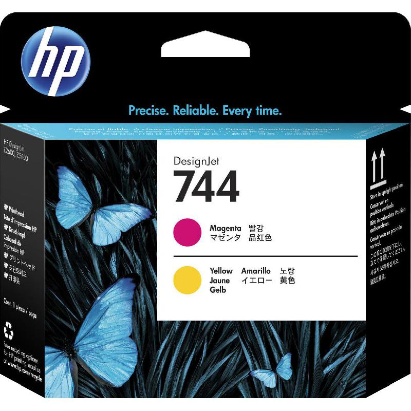 HP 744 Printhead Magenta;Yellow - Jarir Bookstore KSA