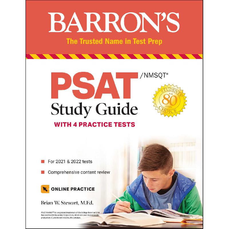 PSAT/NMSQT Study Guide Barron's PSAT/NMSQT Brian Stewart - Jarir.com KSA