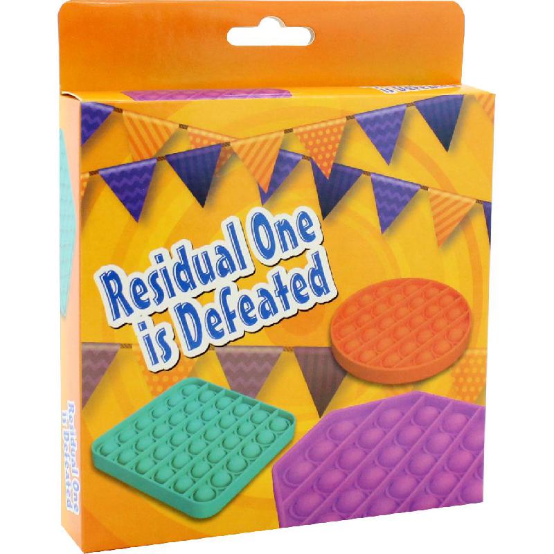 Pop It! Residual One is Defeated, Sensory Push Pop Bubble Fidget Toy ...