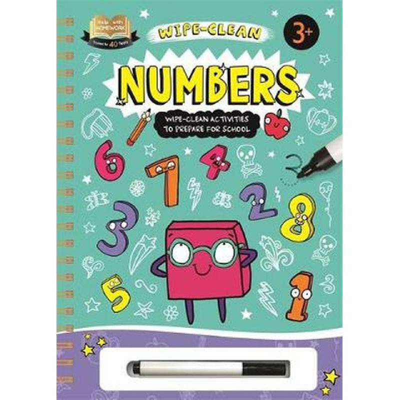 Wipe-Clean: Numbers, Age 3+ Help with Homework Staffs of Igloo Books ...