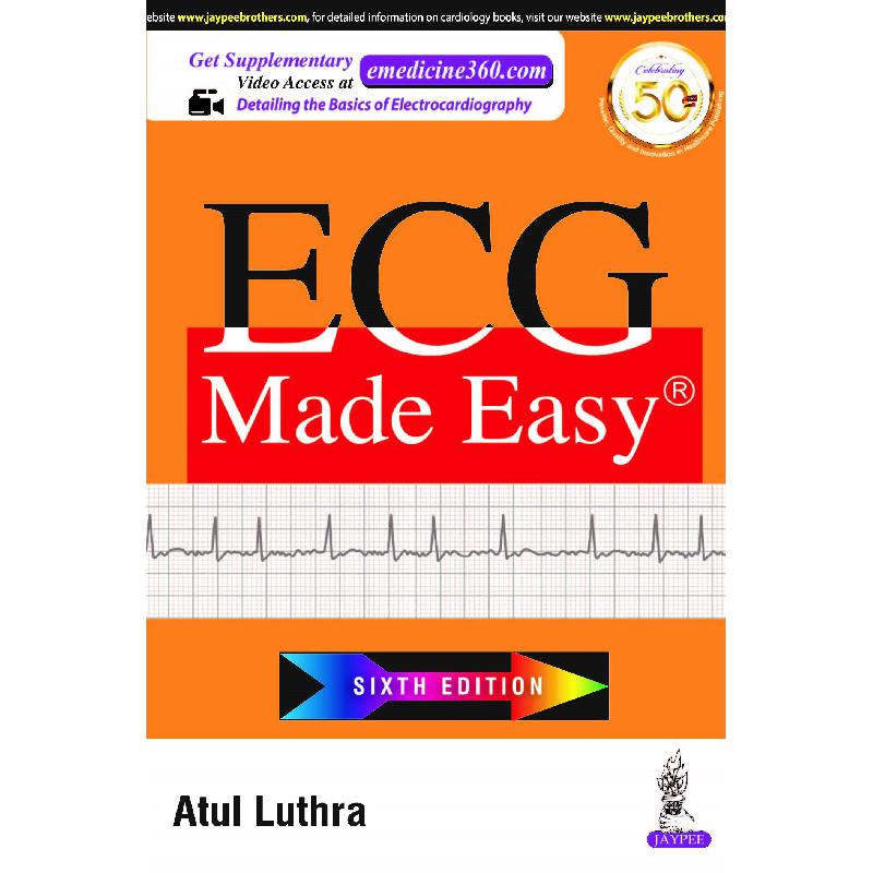 ECG Made Easy, 6th Edition Made Easy Atul Luthra - Jarir.com KSA