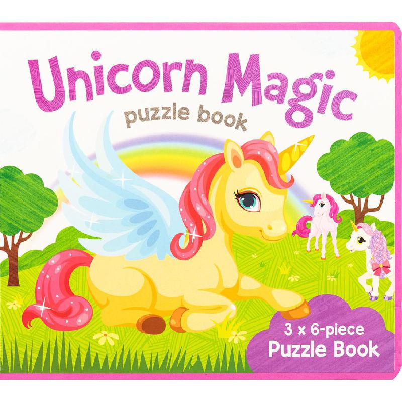 Unicorn Magic Puzzle Book Staffs of Lake Press - Jarir.com KSA