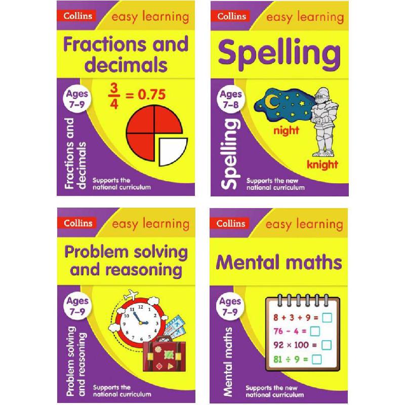 English and Maths Bundle, Age 7-9 Collins Easy Learning Staffs of ...