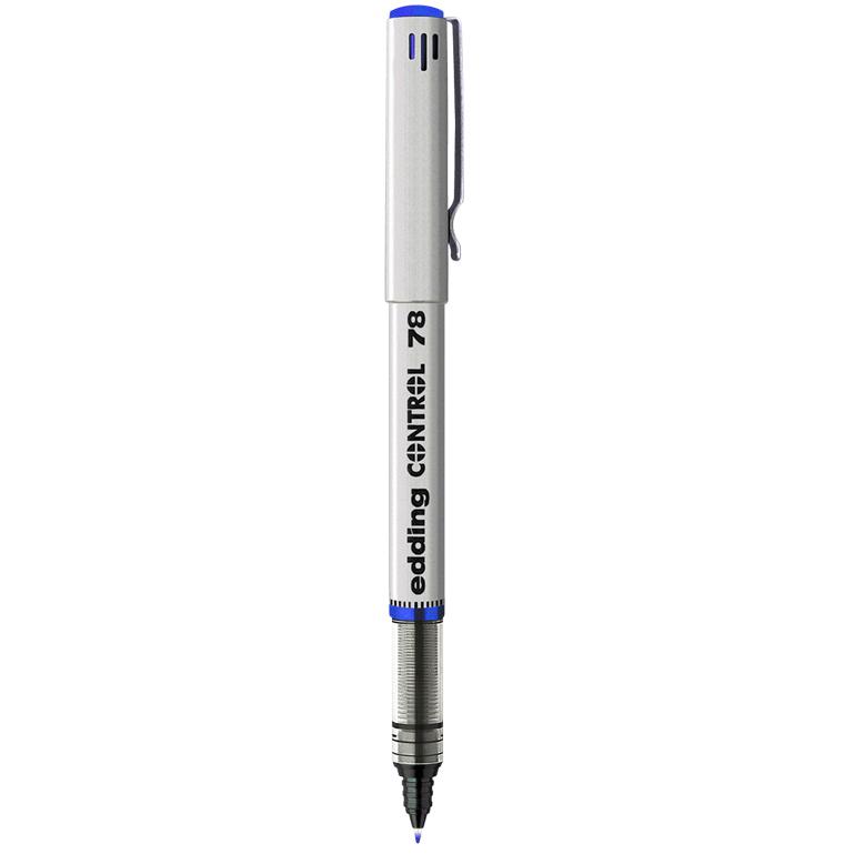Edding Control 78 Fineliner Pen Blue Ink Color - Jarir Bookstore KSA