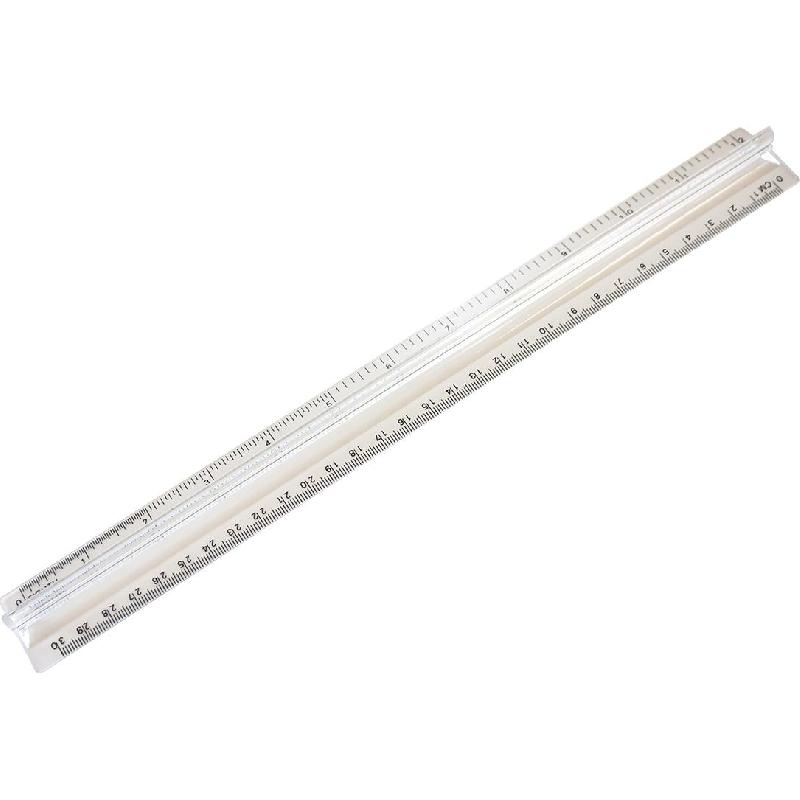 Ruler, Crystal, Computer, Straight Edge, 12 (30 cm), Plastic price in ...