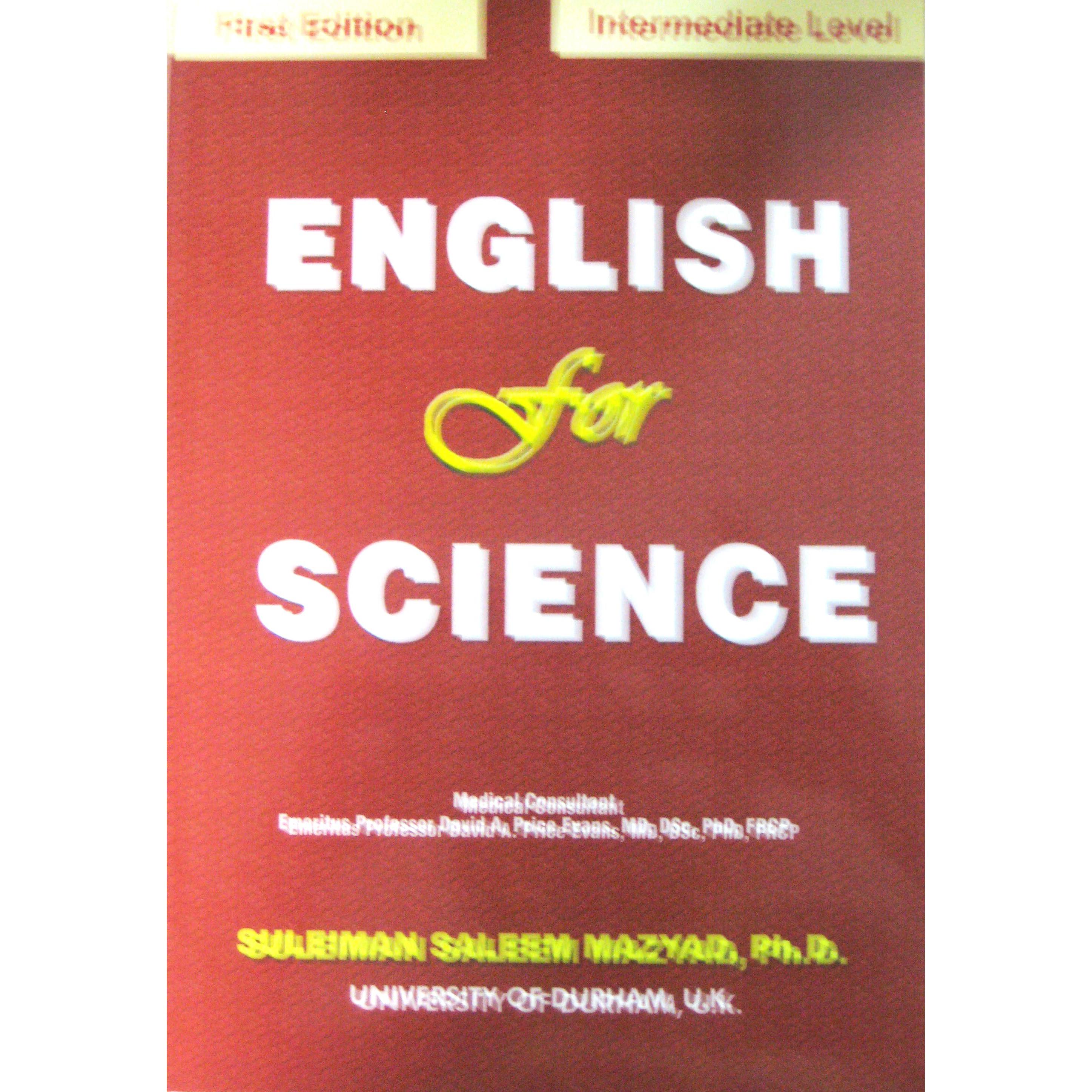 English for Health Science, Intermediate Level Suleiman Saleem Mazyad ...