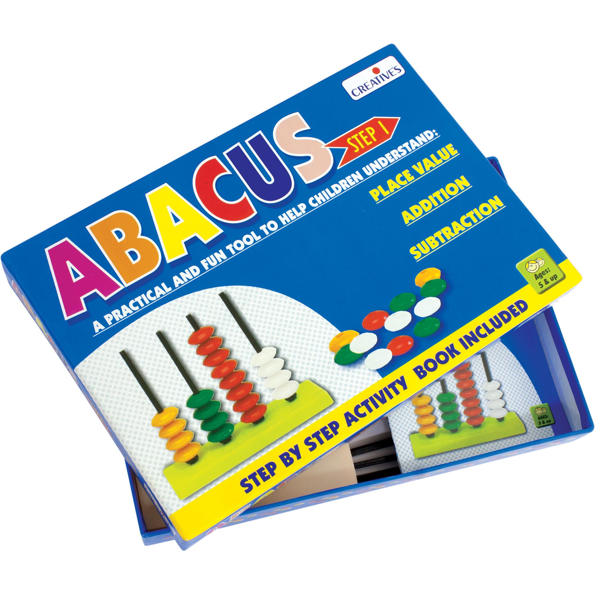 Creatives Abacus - Step I Math Learning Activity Set 5 Years and Above ...