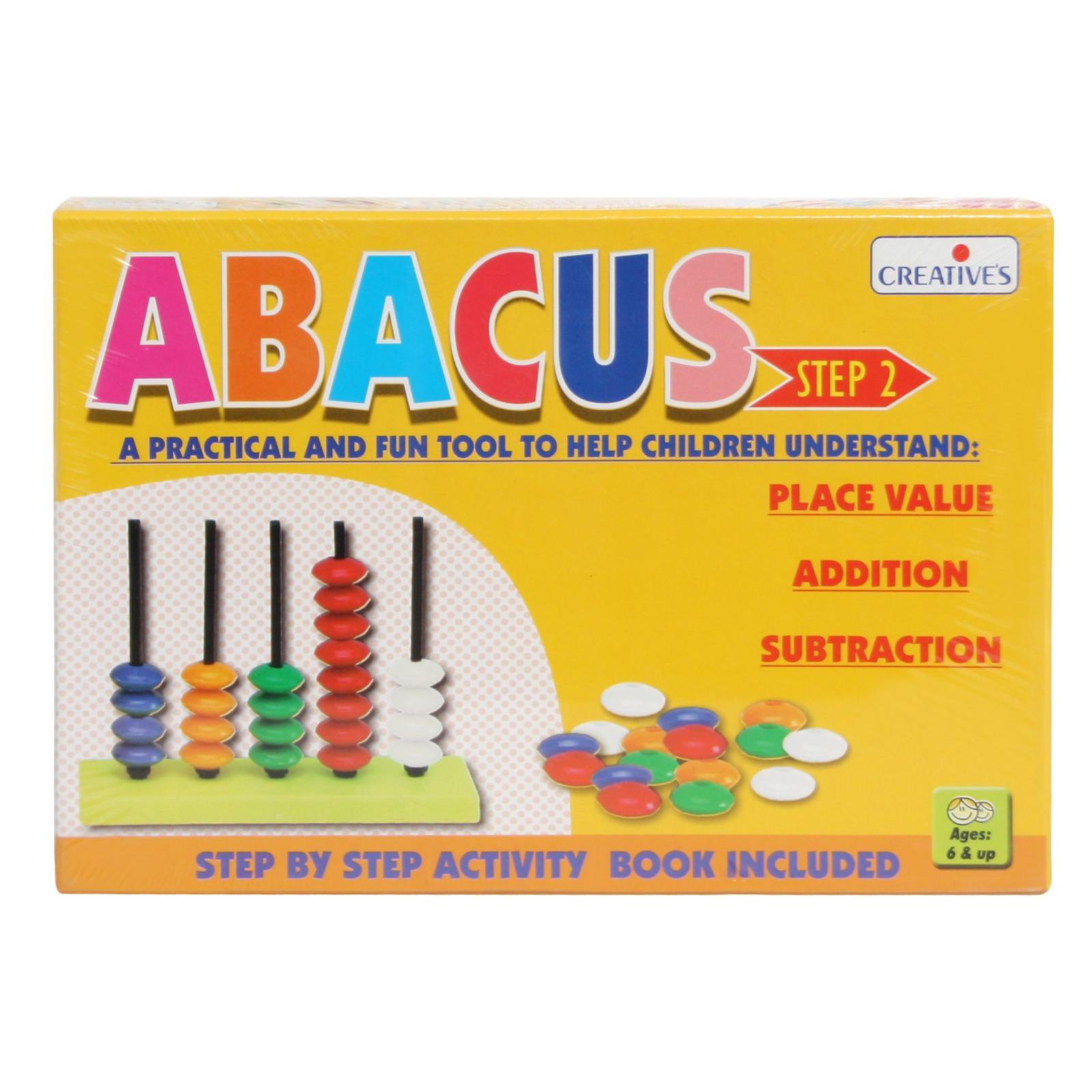 Creatives Abacus - Step II Math Learning Activity Set 5 Years and Above ...