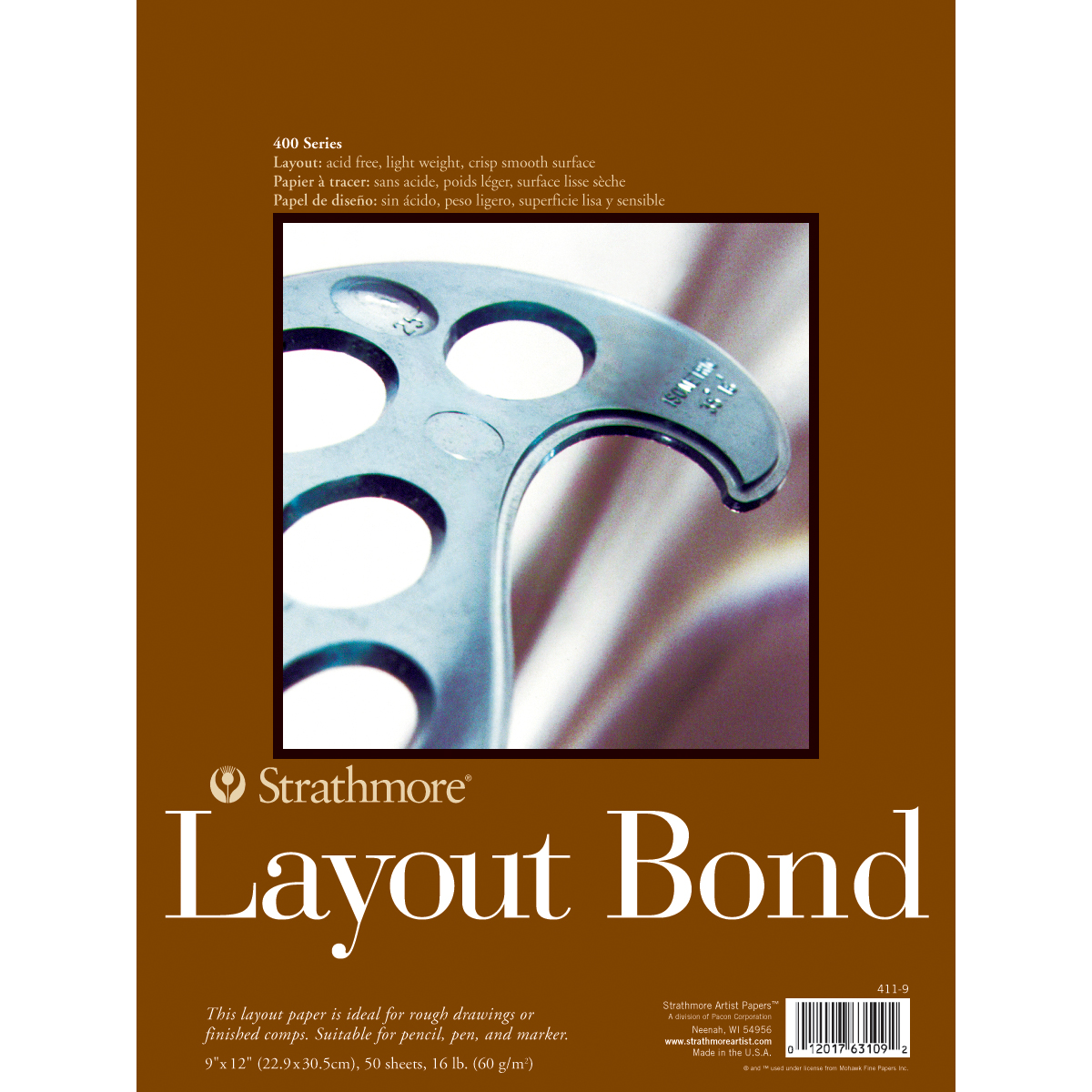 Strathmore Layout Bond White 23 X 30.5 cm - Jarir Bookstore Qatar