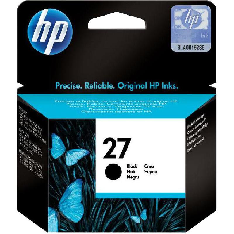 HP 27 Inkjet Cartridge Black - Jarir Bookstore Qatar