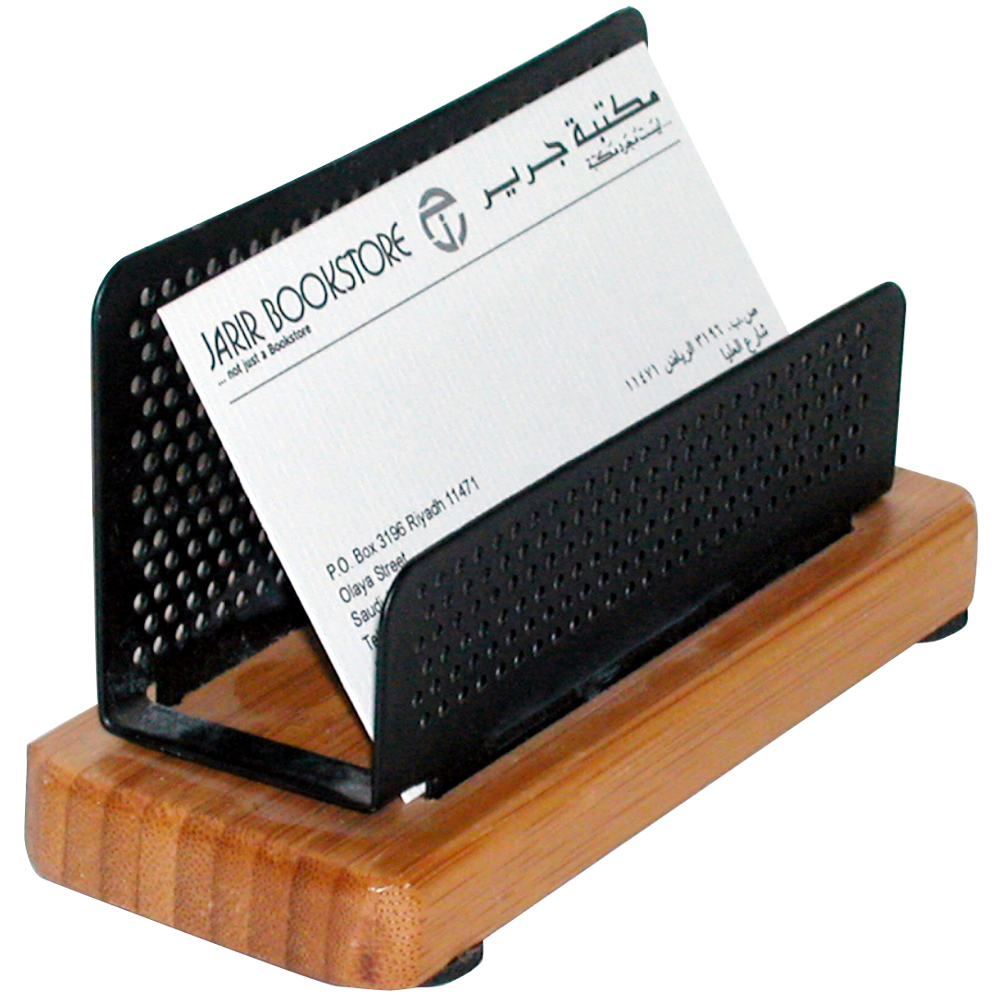 Business Card Holder 100 Cards 9 X 5.5 cm Card Size - Jarir Bookstore KSA
