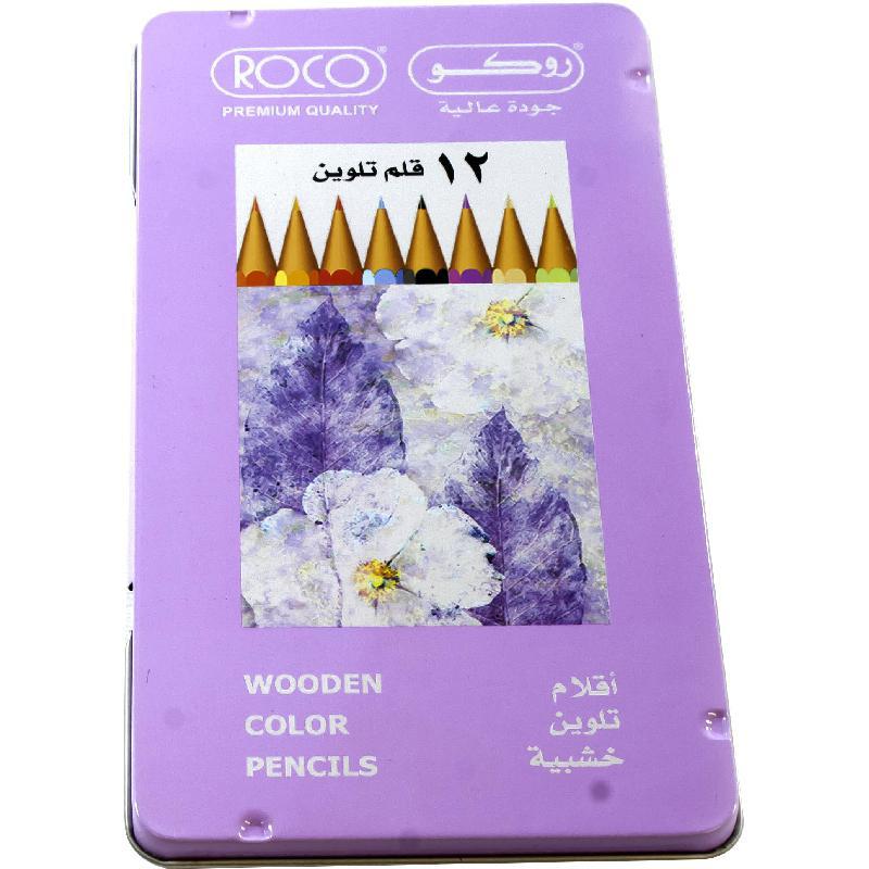 Roco Color Pencil Set, Assorted Color, 12 Colors price in Saudi Arabia ...