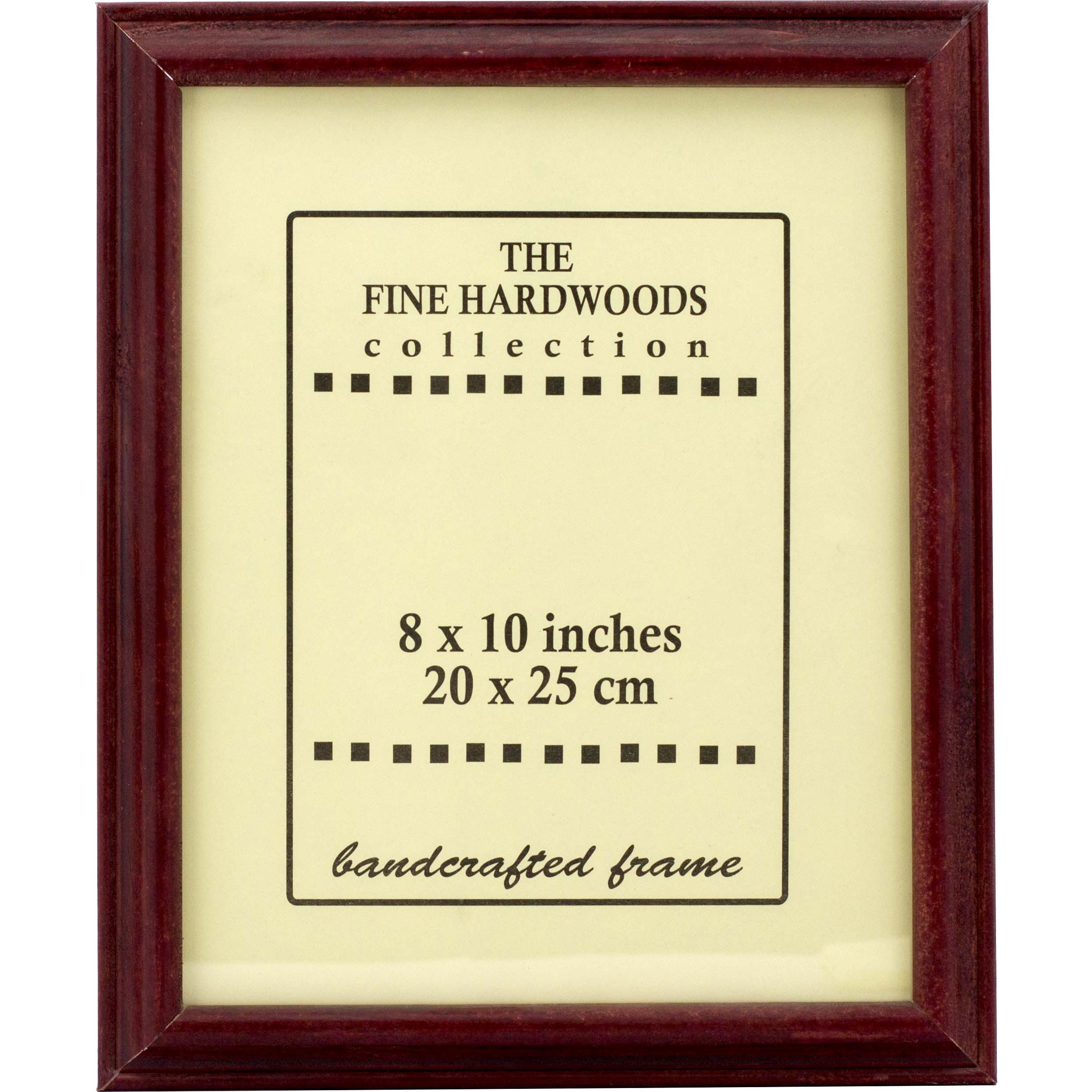 The Fine Hardwoods Photo Frame, 8 X 10", Natural, Glass/Wood price in ...