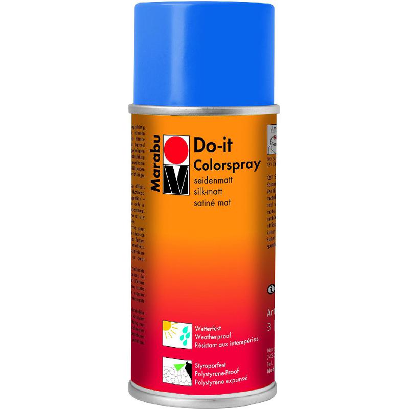 Marabu Do-it Spray Paint Silk-Matt, Weatherproof Brilliant Blue - Jarir ...