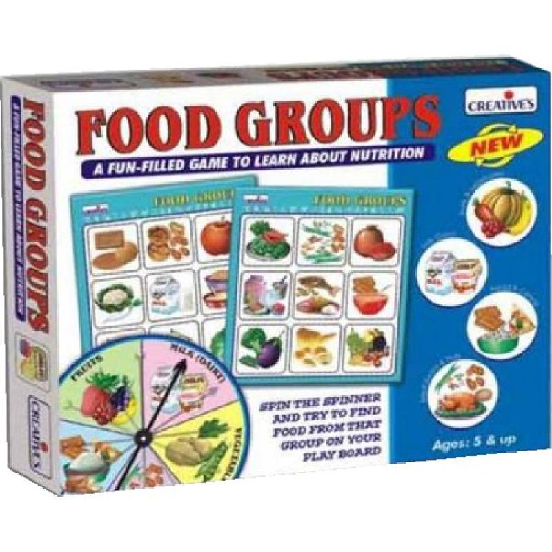 Creatives Food Groups Puzzle & Activity Set 44 Pieces - Jarir Bookstore KSA