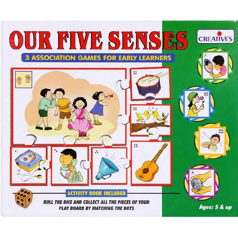 Creatives Our Five Senses Puzzle & Activity Set 37 Pieces - Jarir ...