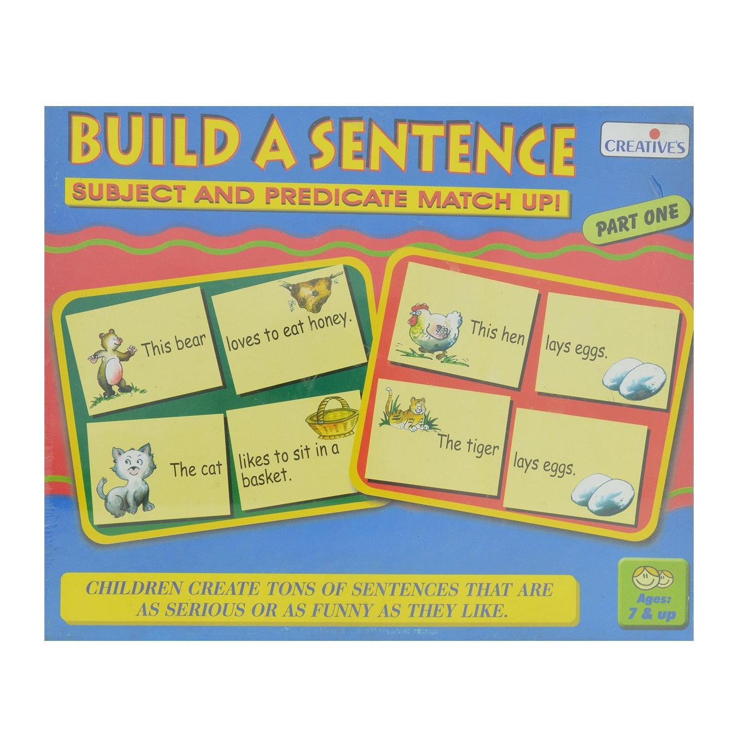 Build a Sentence - Part One Puzzle & Activity Set 60 Pieces - Jarir ...
