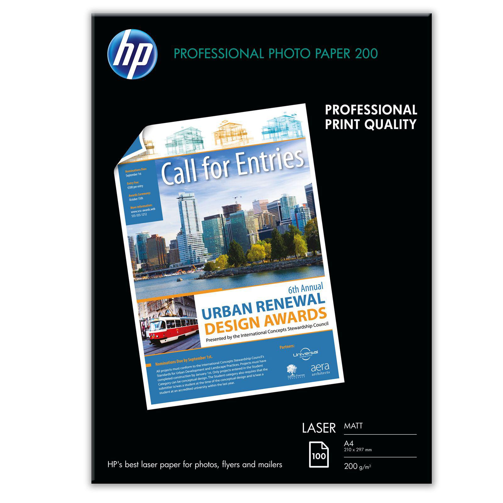 HP Professional Photo Paper A4 White - Jarir Bookstore KSA