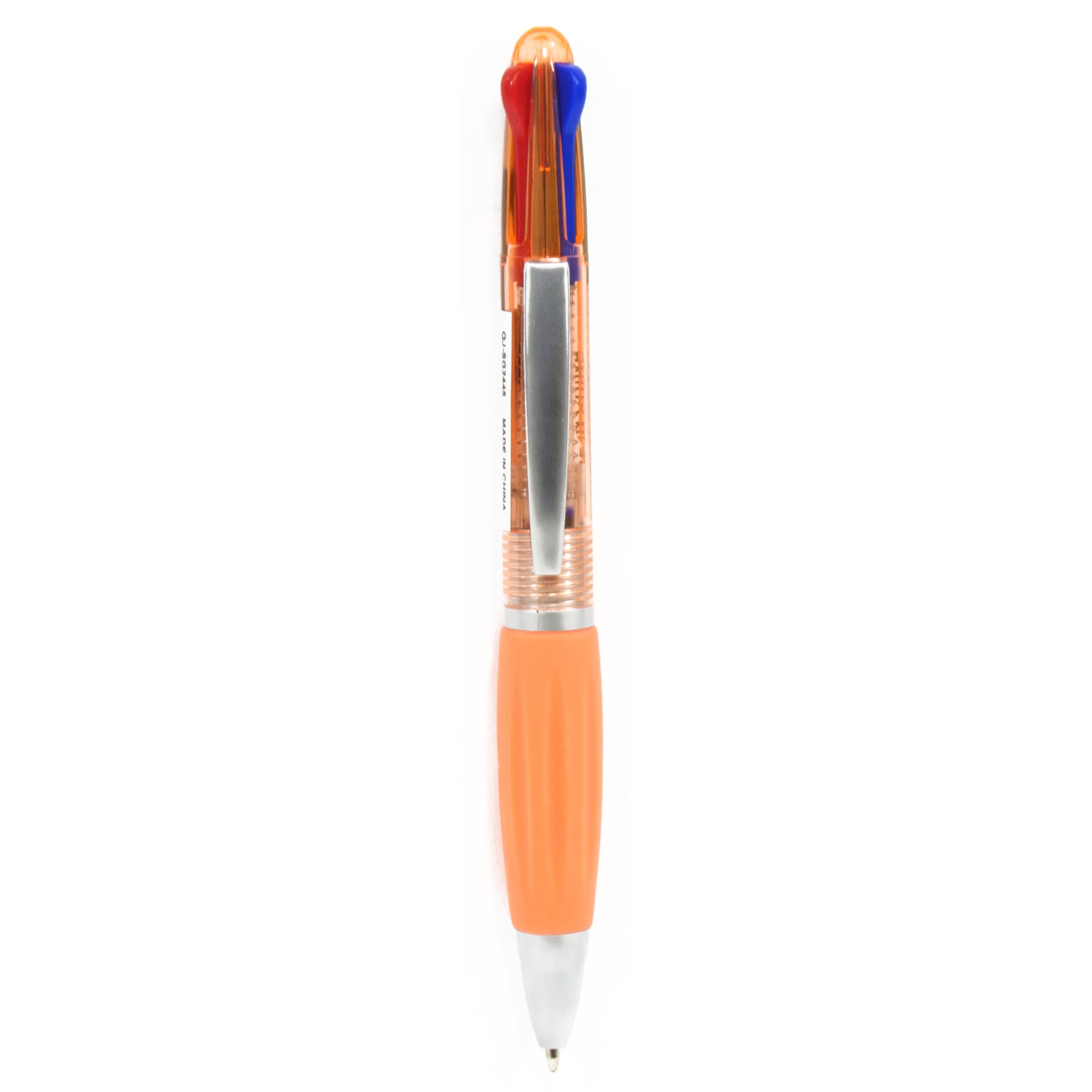 4-in-1 Fancy Multi-function Pen Assorted Ink Color - Jarir Bookstore Qatar
