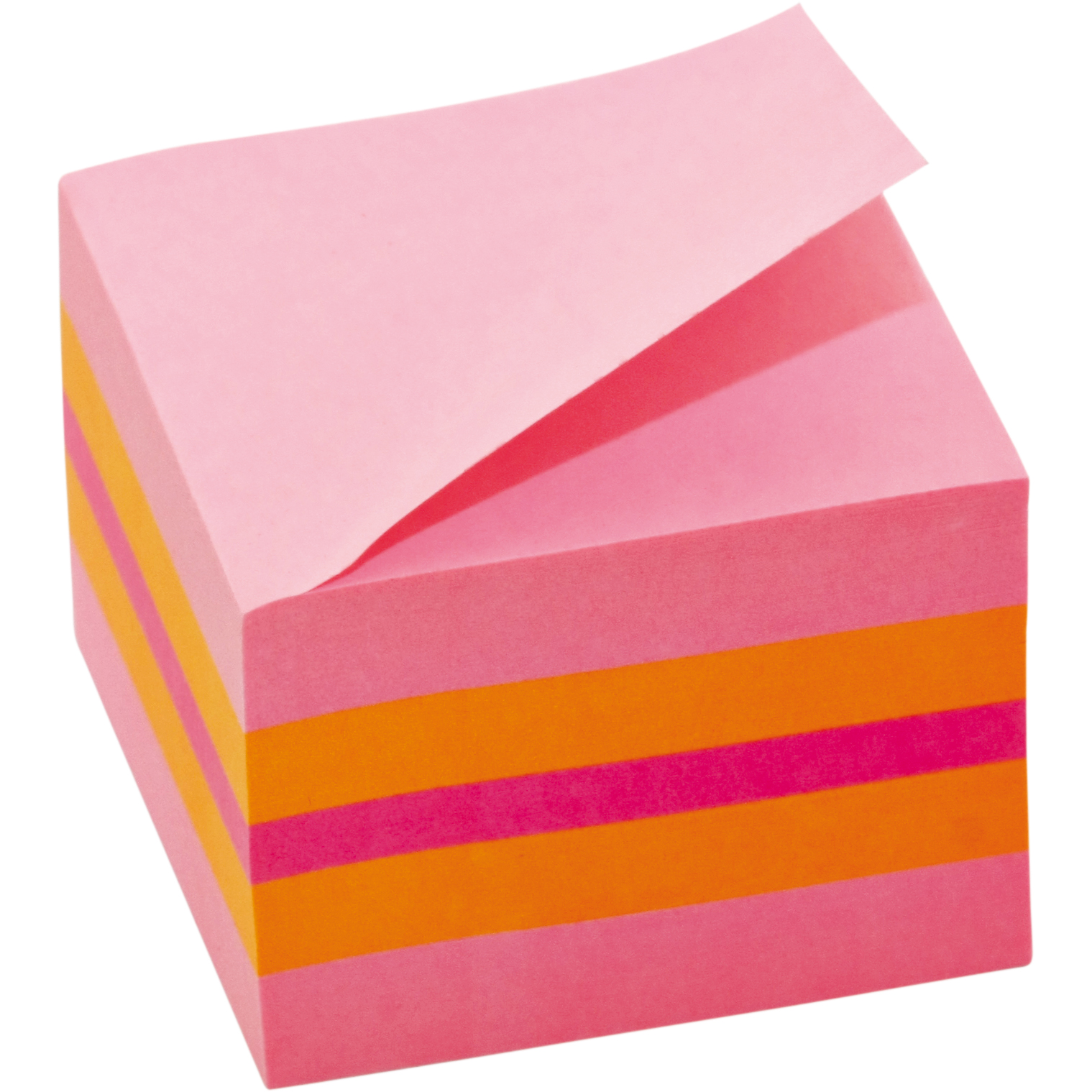 3M Post-it 2051 M-cube Trendy Self Stick Notes Orange;Pink;Red - Jarir ...