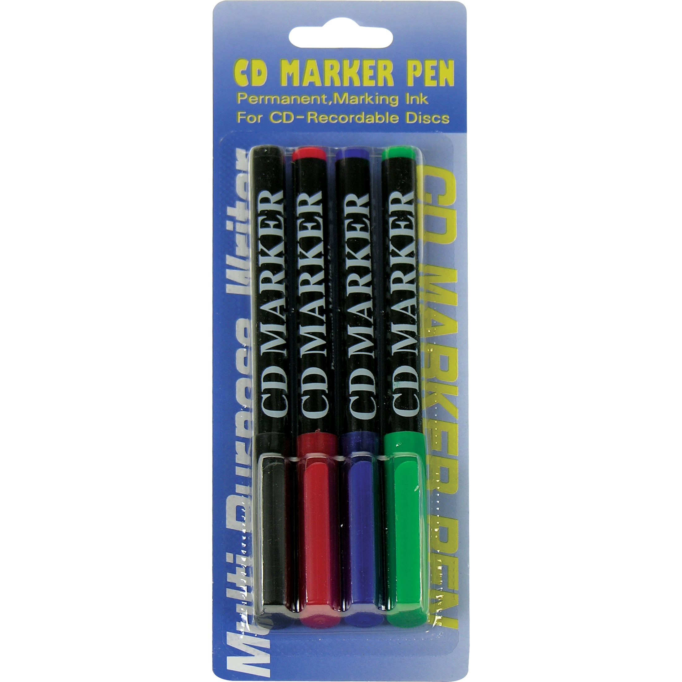 CD/DVD/Blu-ray Marker 1 mm Round Tip Black;Blue;Green;Red - Jarir ...