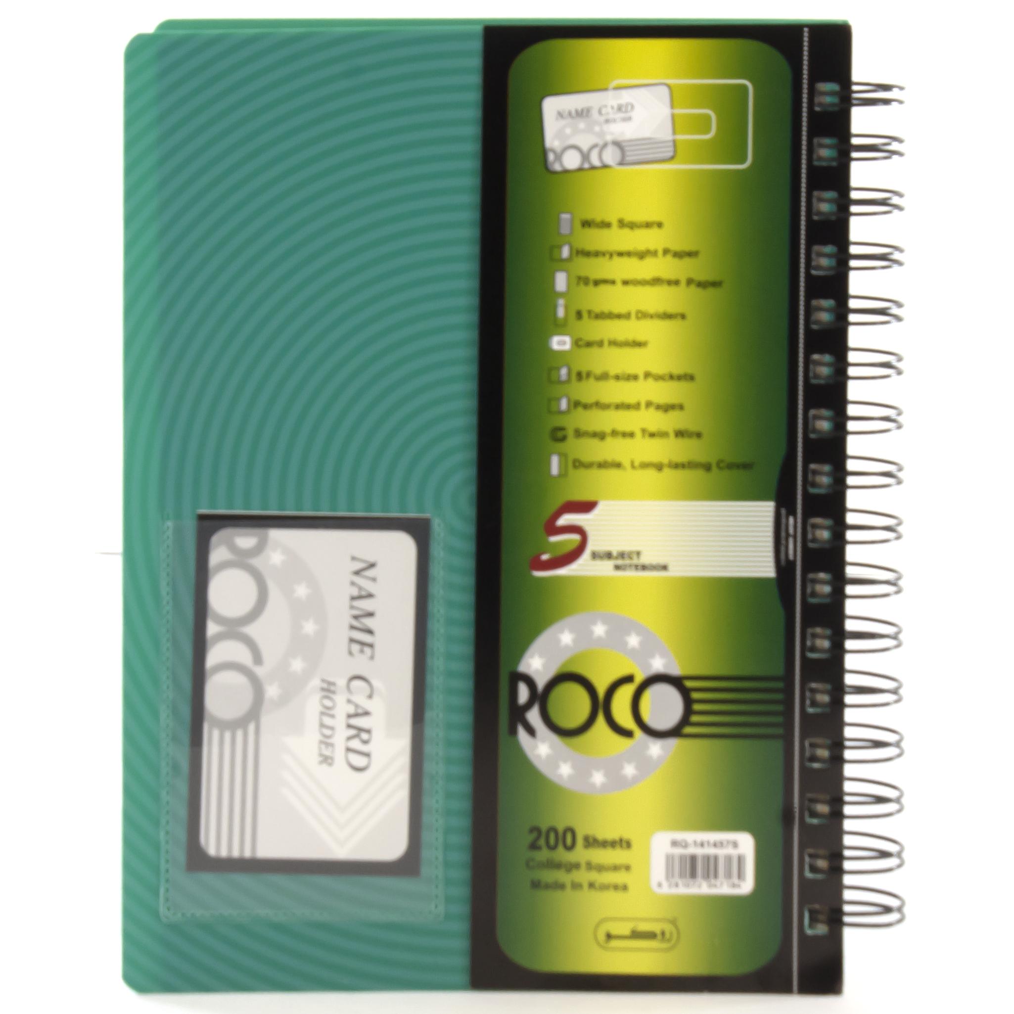 Roco University Notebook 16.5 X 22 cm - Jarir Bookstore KSA