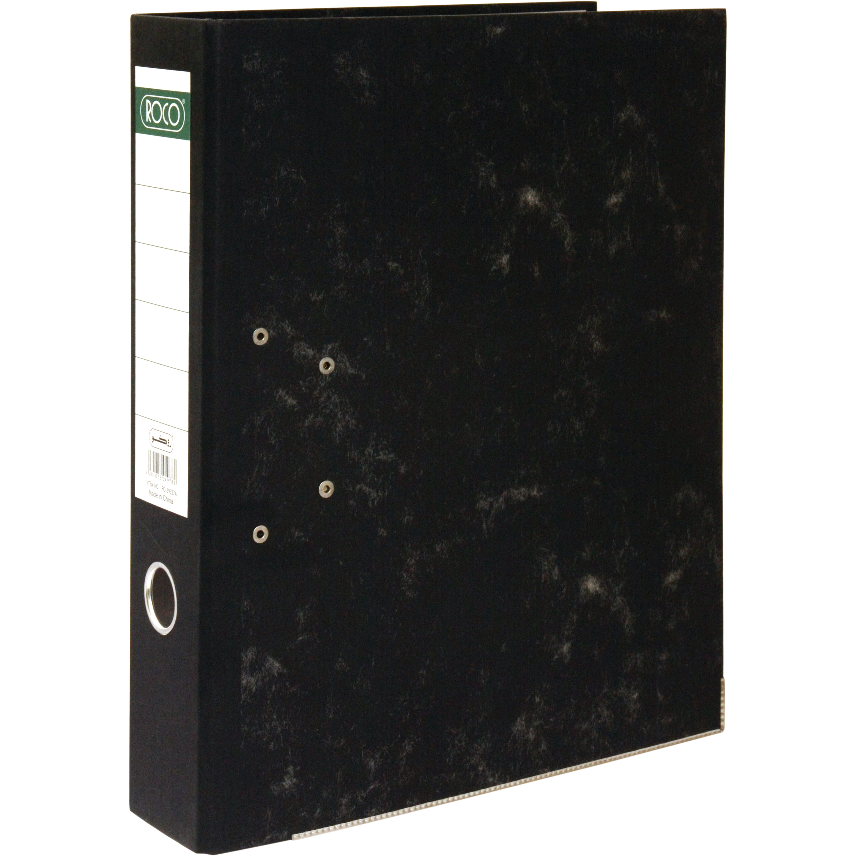 Roco Standard Box File, 7.50 cm, F4/A4, Black, Pressboard price in ...