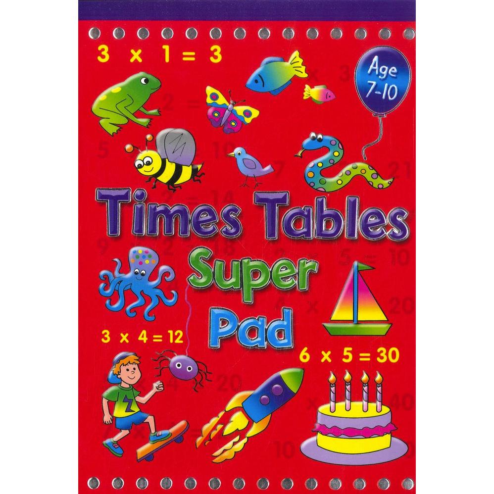 Times Tables Super Pad Staffs of Brown Watson - Jarir.com KSA