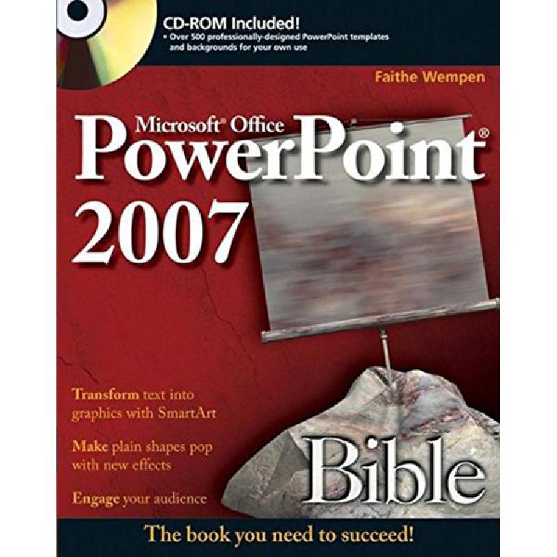 PowerPoint 2007 Bible Bible Faithe Wempen - Jarir.com KSA