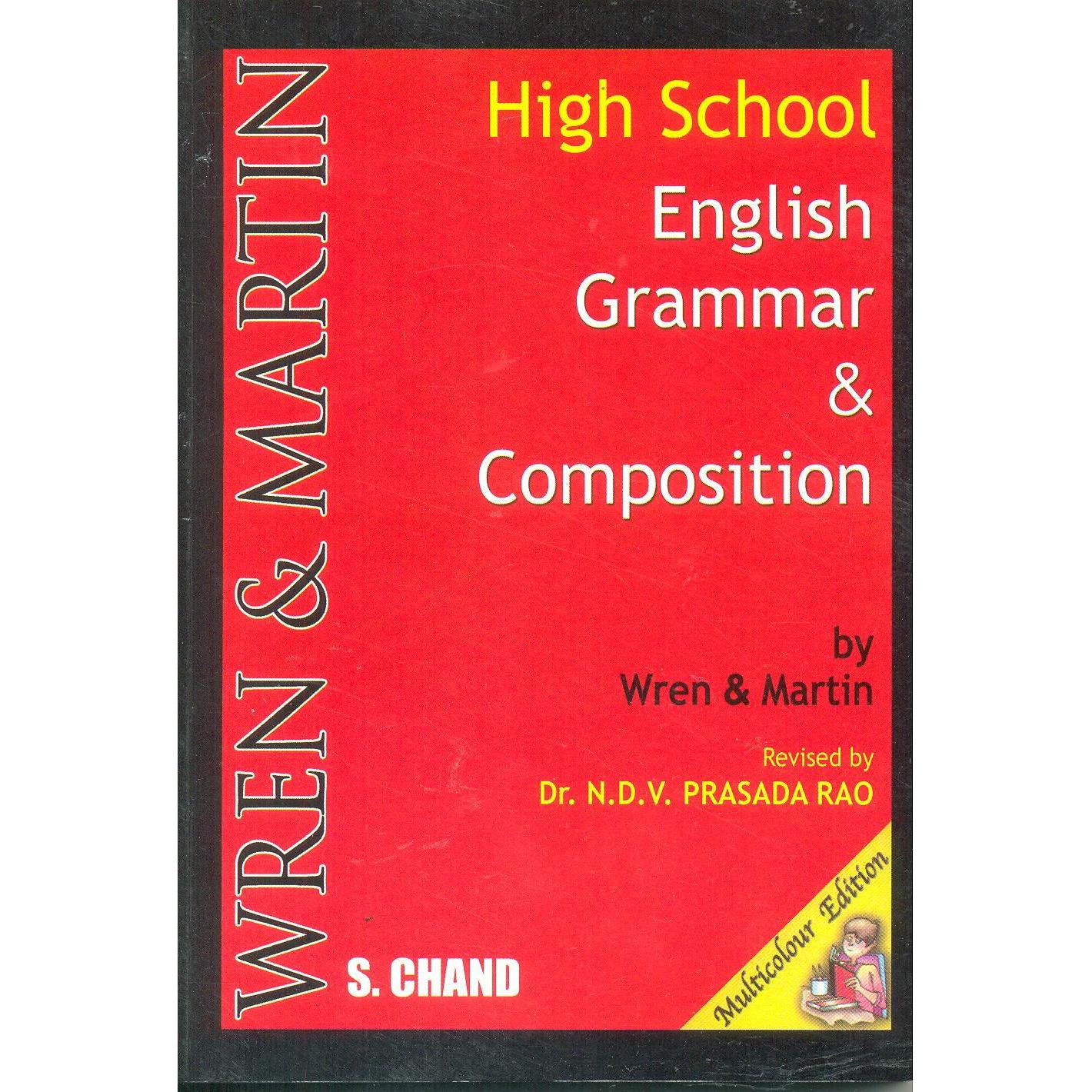 High School English Grammar and Composition P. C. Wren - Jarir.com KSA