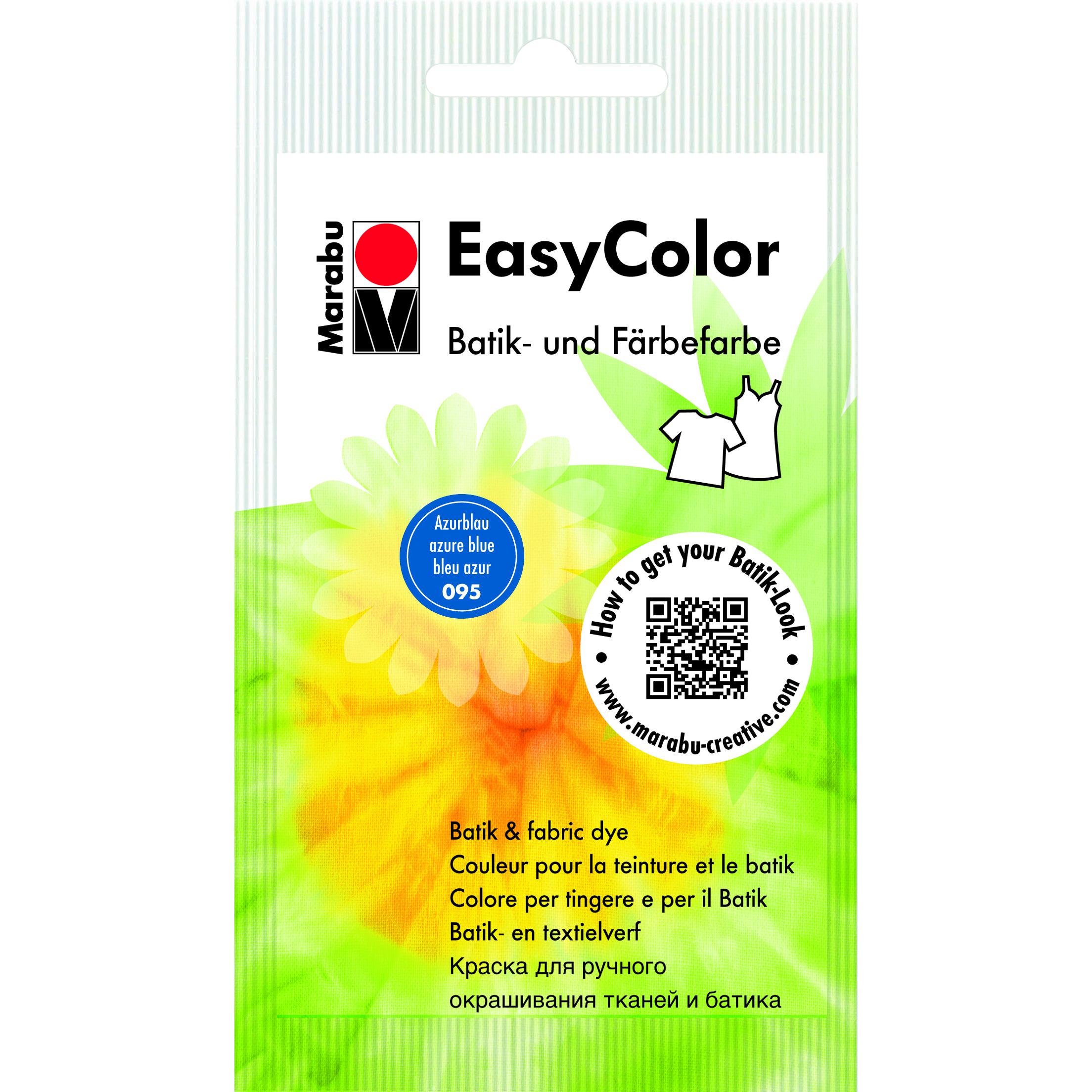 Marabu EasyColor Fabric Paint Azure Blue - Jarir Bookstore KSA