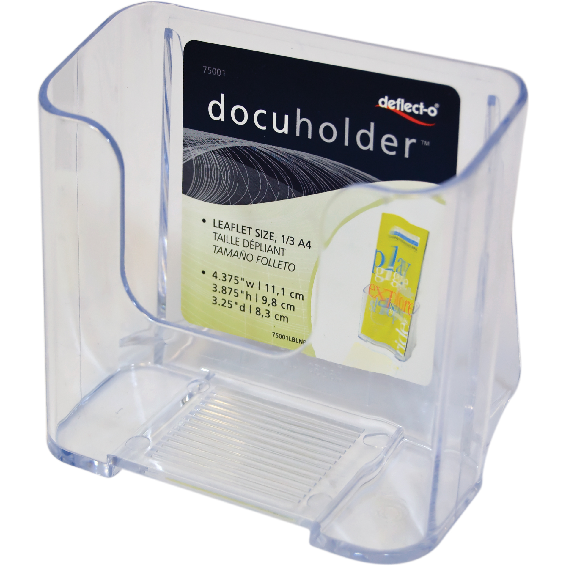 Deflecto DocuHolder Countertop Display Rack - Jarir Bookstore KSA