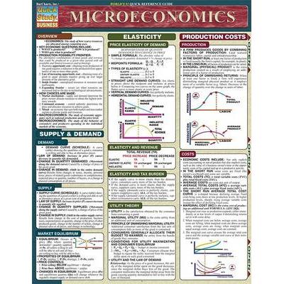 Microeconomics Quick Study Reference Guide Staffs of BarCharts - Jarir ...
