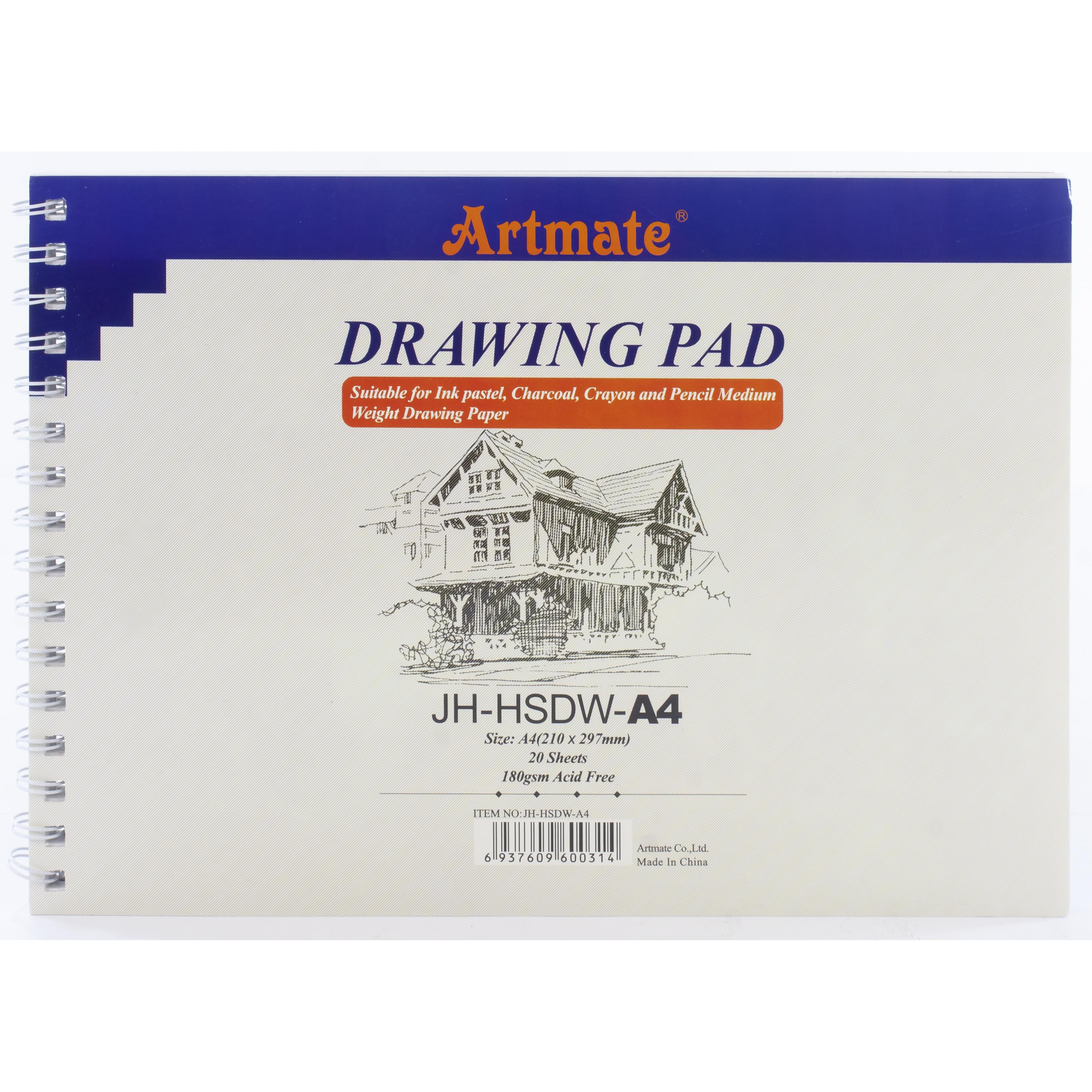 Artmate Drawing Pad Perforated White A4 - Jarir Bookstore KSA