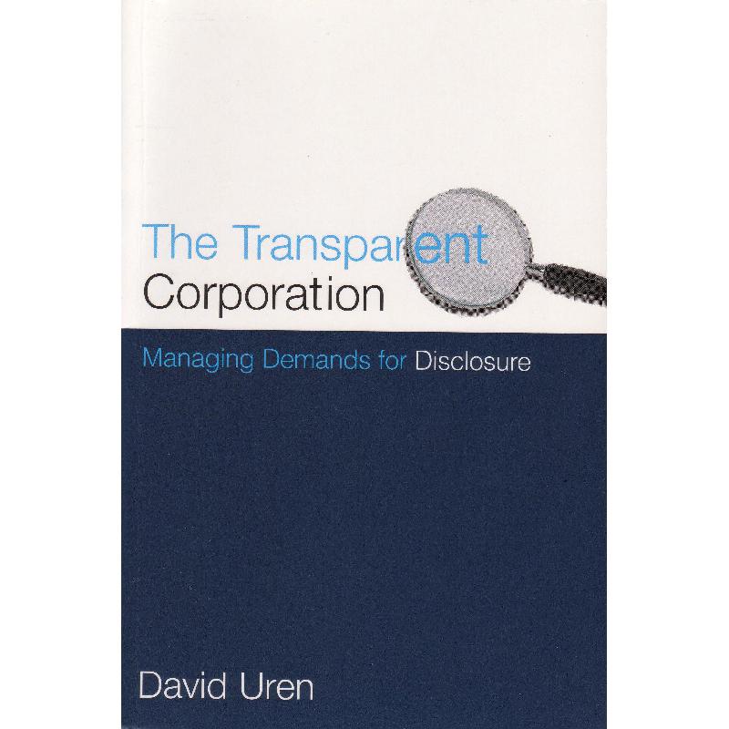 Transparent Corporation David Uren - مكتبة جرير السعودية