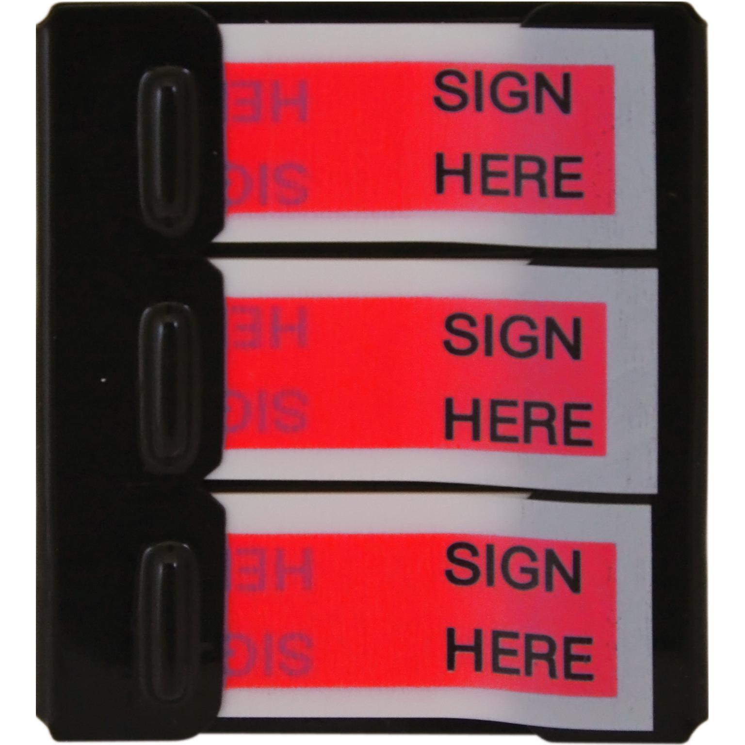 Pronoti Tape Flags Sign Here - Jarir Bookstore Qatar