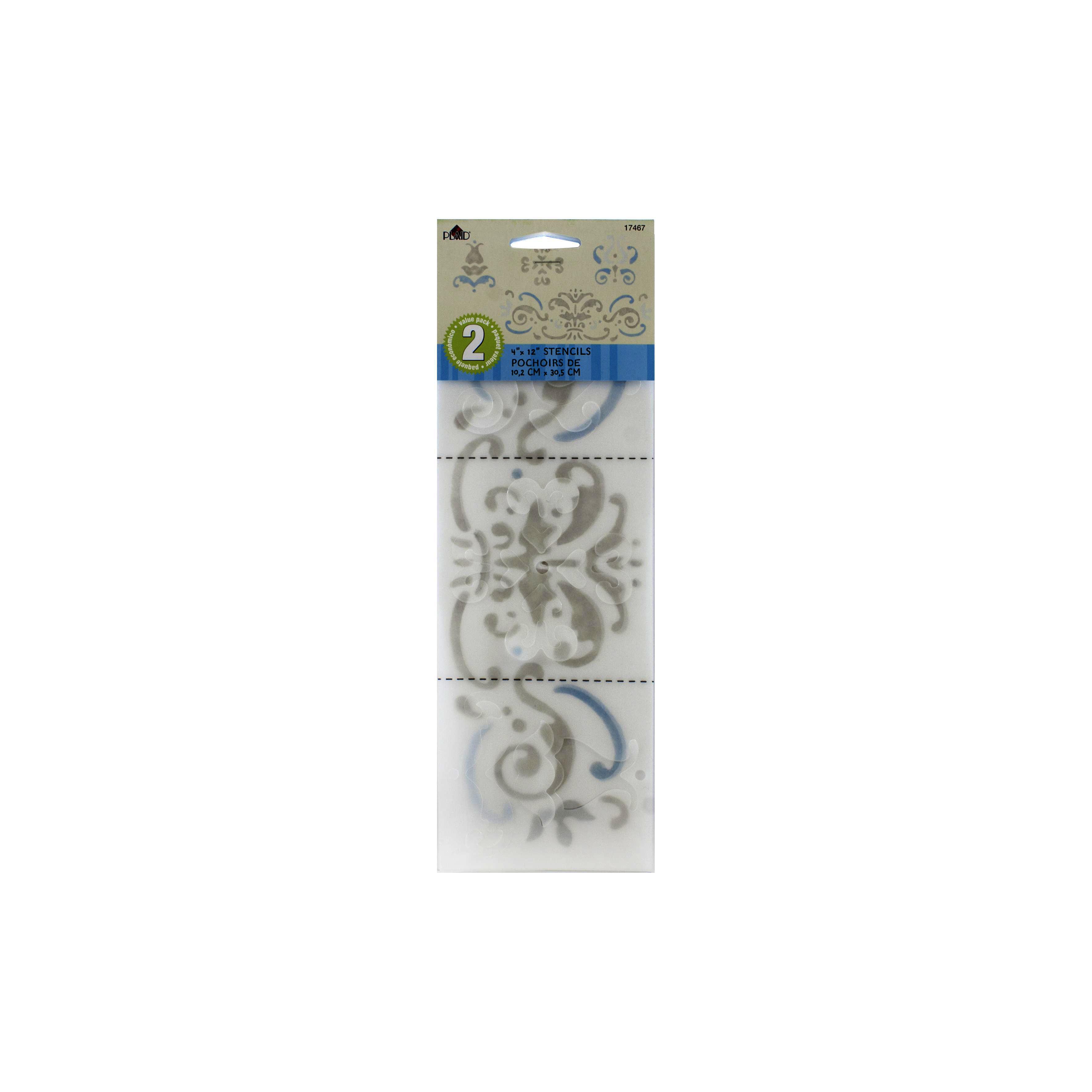 Plaid Simply Screen Design Stencils - Jarir Bookstore KSA