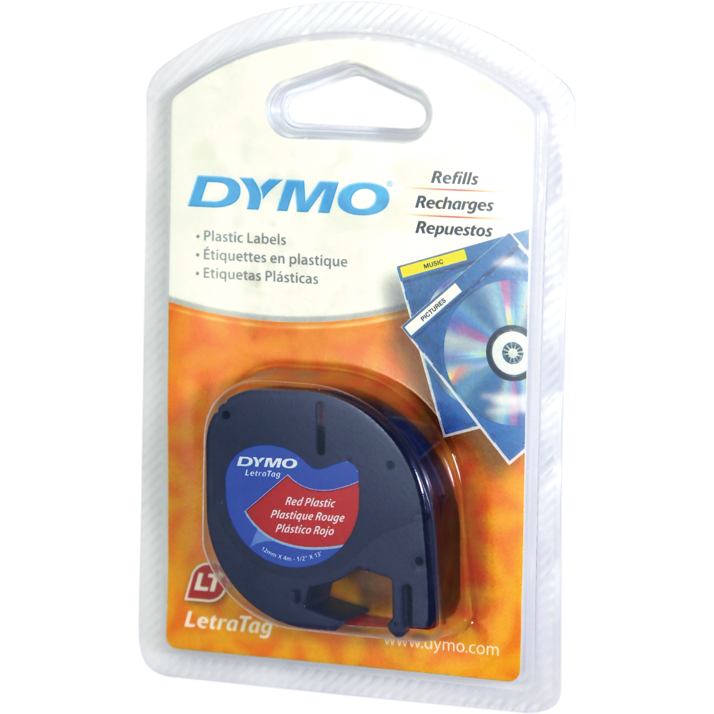 Dymo LetraTag Label Printer Tape - Jarir Bookstore KSA