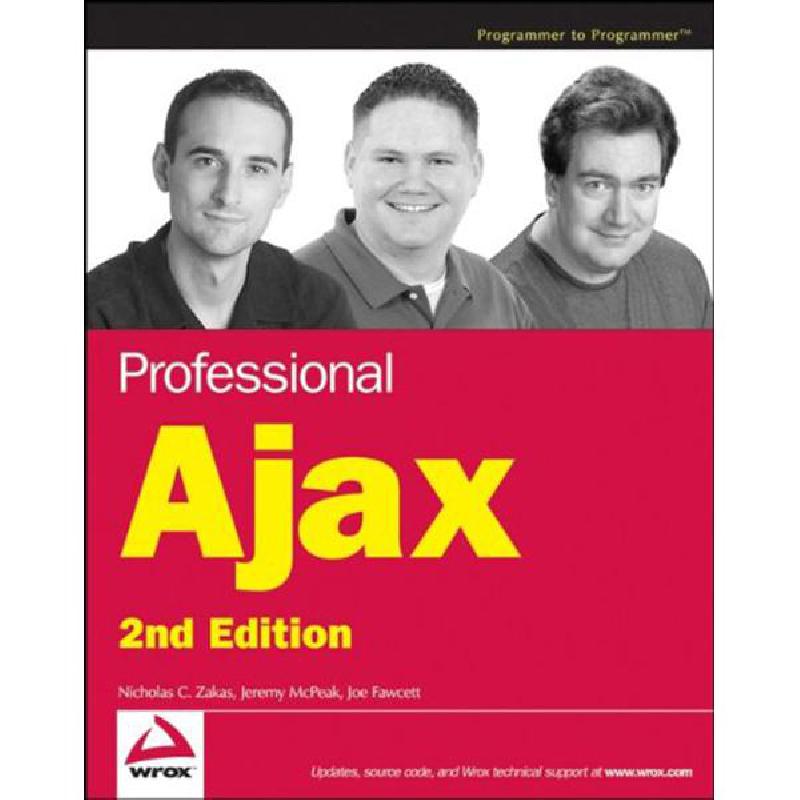 Professional Ajax, 2nd Edition Nicholas Zakas - Jarir.com KSA