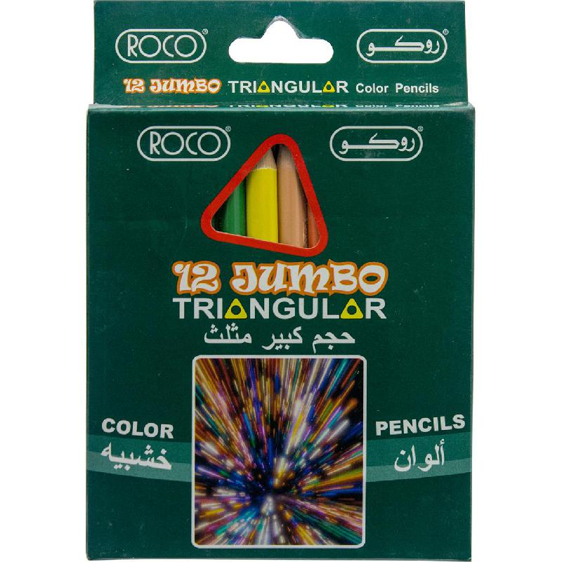 Roco Color Pencil Assorted Color - Jarir Bookstore KSA