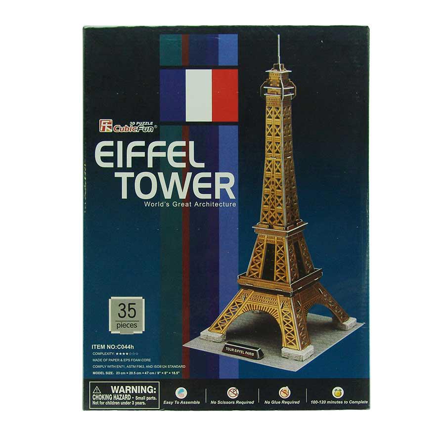 CubicFun Eiffel Tower 3D Puzzle 35 Pieces - Jarir Bookstore KSA