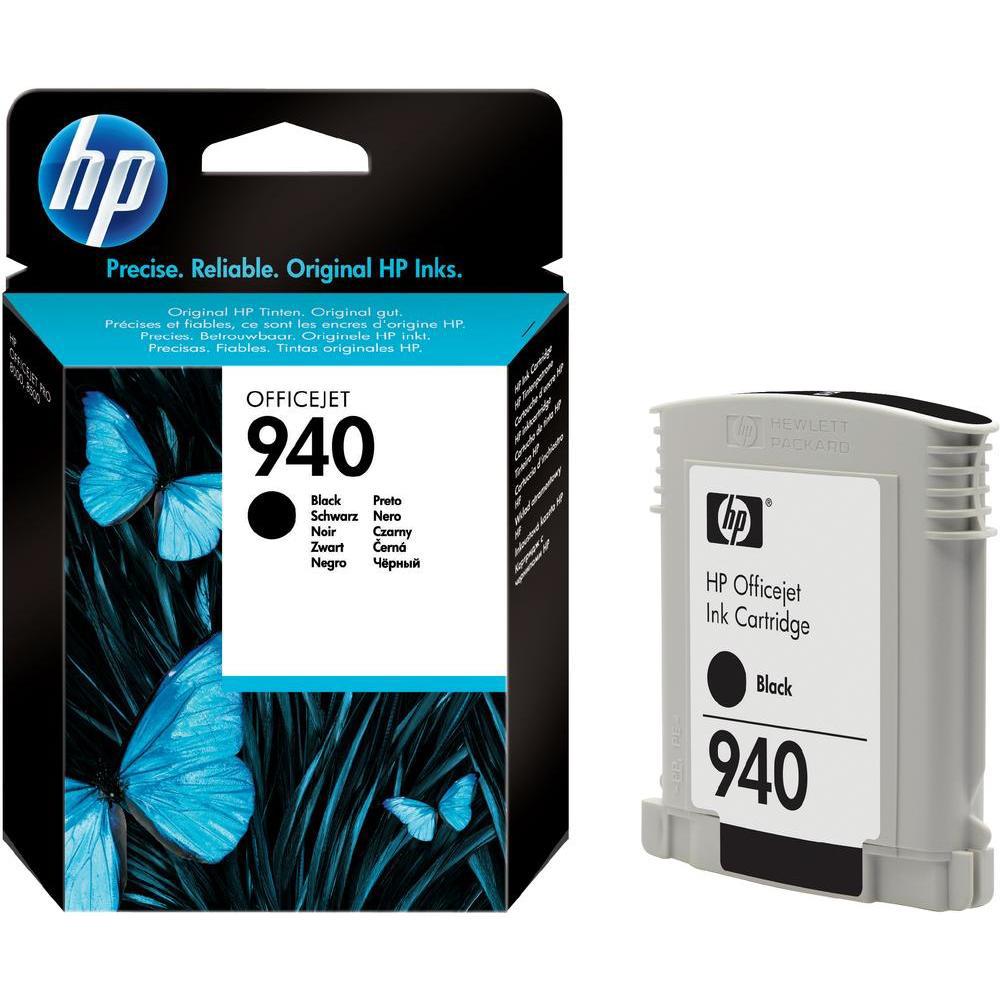 HP 940 Inkjet Cartridge Black - Jarir Bookstore KSA