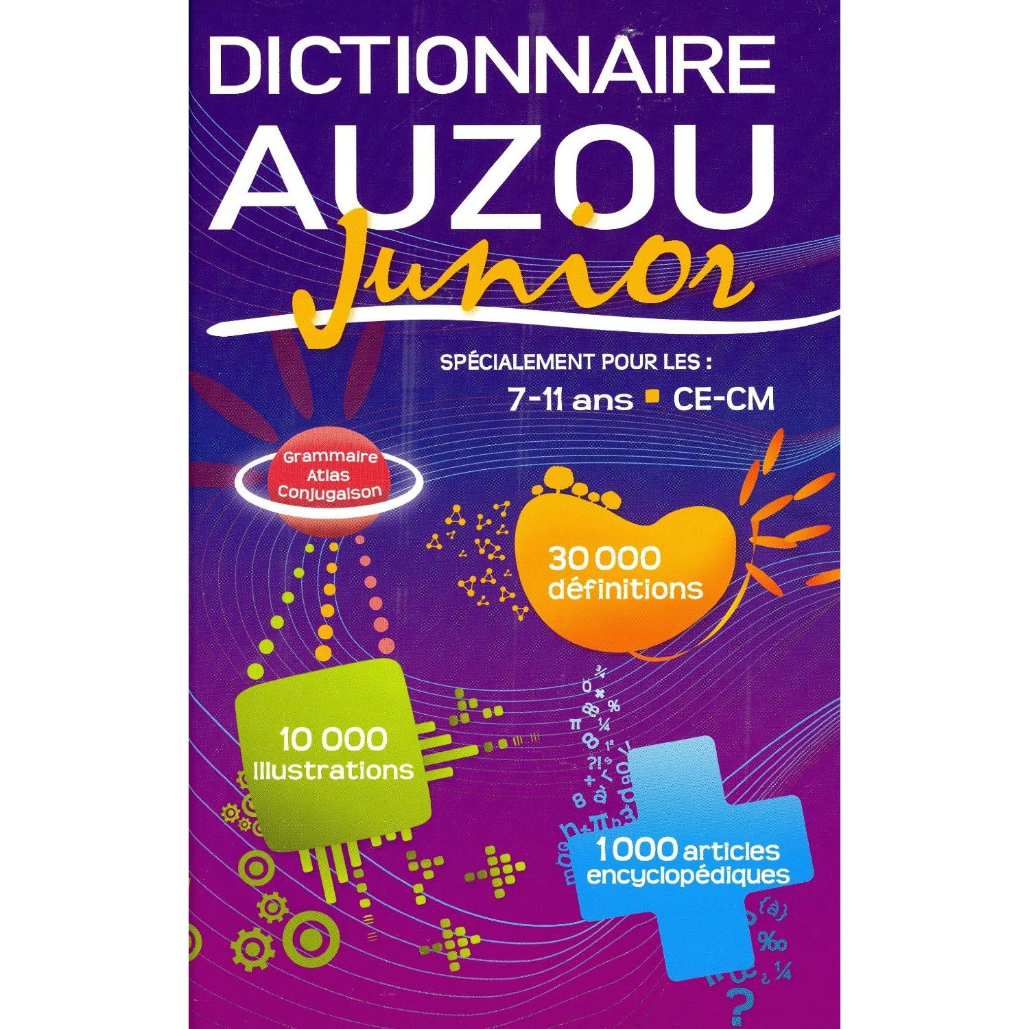 Dictionnaire Auzou Junior Philippe Auzou - Jarir.com KSA